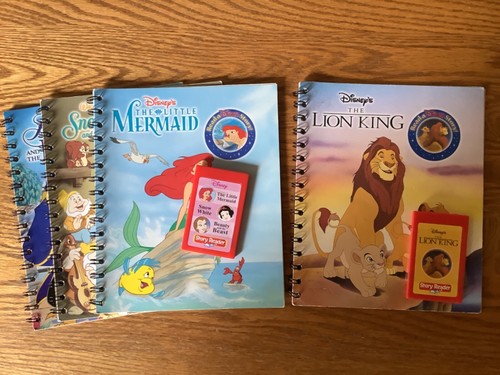 Story Reader System Lot 4 Books & 2 Cartridges Disney-K | eBay