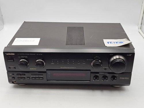 Technics SA-AX730 AV Stereo Receiver Dolby Pro Logic 6CH RDS Used ...