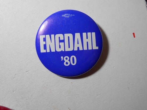 2-1/4" Engdahl Oregon local 55 union bug U.S. Congress cello pinback ...