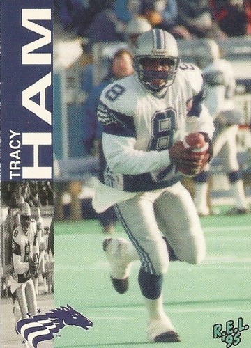 1995 REL CFL TRACY HAM BALTIMORE STALLIONS #8 (GEORGIA SOUTHERN) | eBay