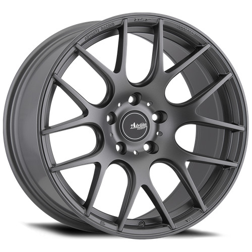 18x9.5B +32 Advanti Racing Vigoroso V1 5x114.3 Matte Grey Wheels (Set ...