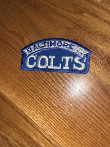 "COLTS" NFL EMBROIDERED IRON ON | eBay