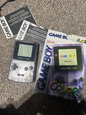 Gameboy Color Console Boxed for sale | eBay