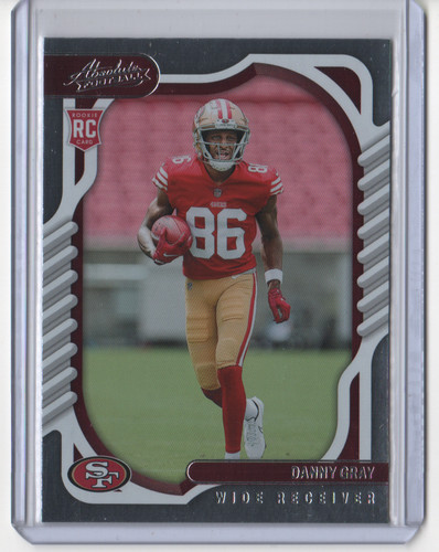 DANNY GRAY 2022 Absolute ROOKIE #133 SMU SAN FRANCISCO 49ers | eBay