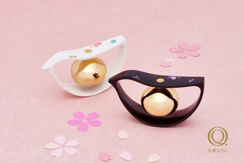 Geisha Kotorin RADEN KUJO ORIN Japan Craft Toyama Metal Singing Chime ...