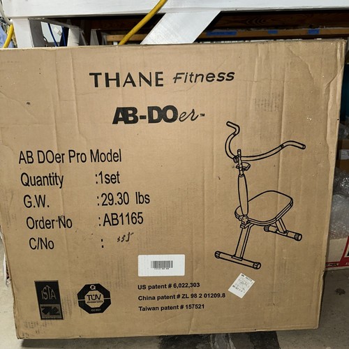 AB DOER Pro ABDOMINAL EXERCISE CHAIR NIB | eBay