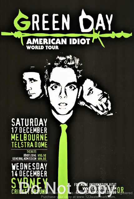 Green Day Poster