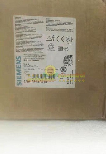 Siemens 3RV1031-4FA10 3RV10314FA10 circuit breaker New in box | eBay