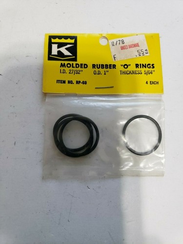 Kirkhill Inc Molded O Rings 5/64" #RP-69 | eBay
