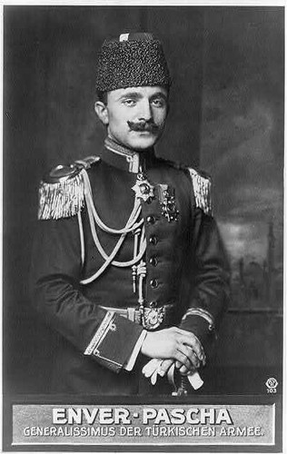 Ismail Enver Pasha,1881-1922,Ottoman military officer,Enver Efendi ...