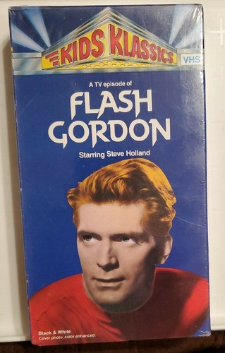 BRAND NEW SEALED Flash Gordon Kids Klassics VHS Tape STEVE HOLLAND TV ...