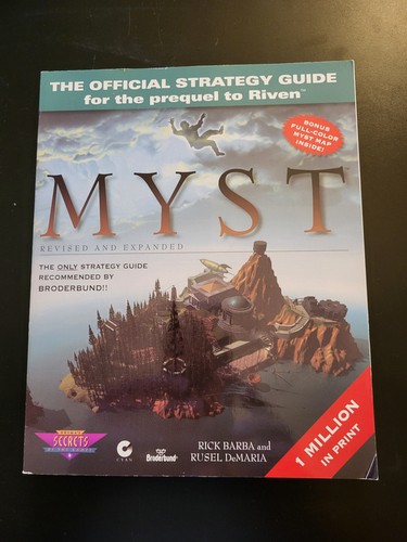 MYST Official Strategy Guide 1995 Prima PC Rick Barba, used no map | eBay
