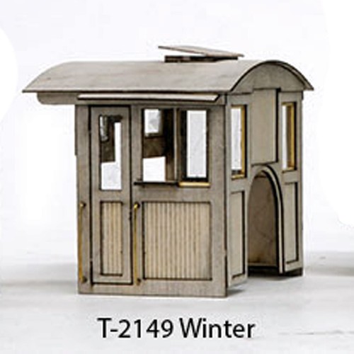 BANTA MODELWORKS 2-6-2T WINTER CAB CONVERSION On30 Model Railroad Kit ...