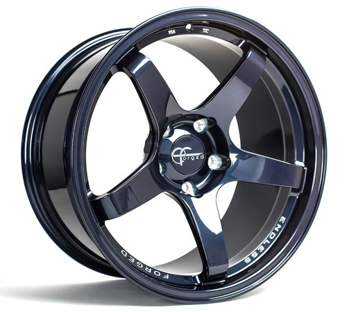 ENDLESS FORGED F01 Rim 18X9.5 5X114.3 Offset 22 Apex Blue (Quantity of ...