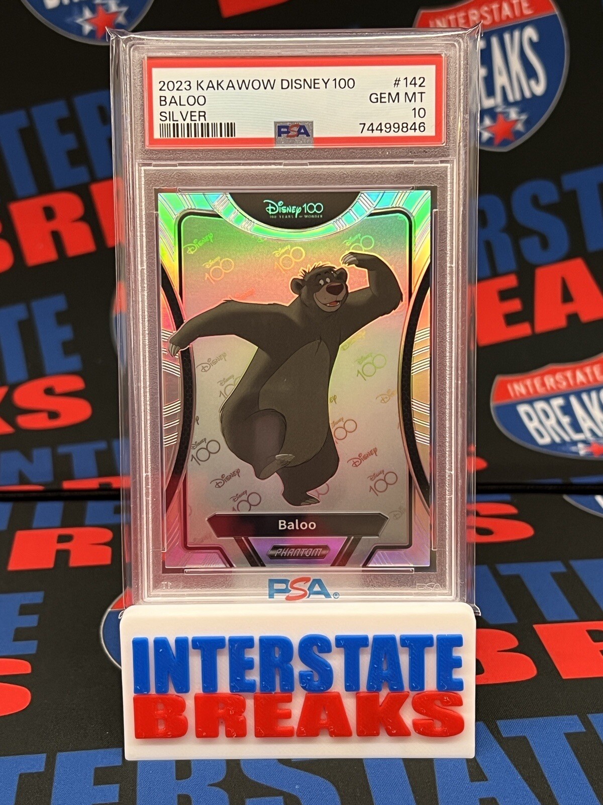 Baloo 2023 Kakawow Phantom Disney 100 Years of Wonder #PD-I 142 Silver ...