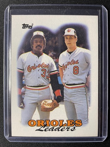 1988 Topps Eddie Murray/Cal Ripken Orioles Leaders #51 Orioles!!! | eBay