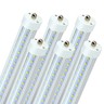 5000K T8 Led Tube Light 8Feet Single Pin FA8 Base V Shaped LED ...