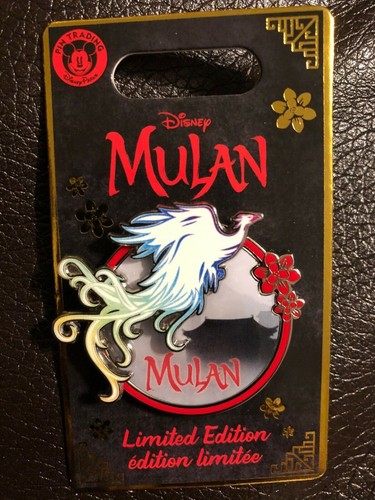 Disney Parks Mulan Phoenix Pin -Live Action Film -Limited Edition In ...