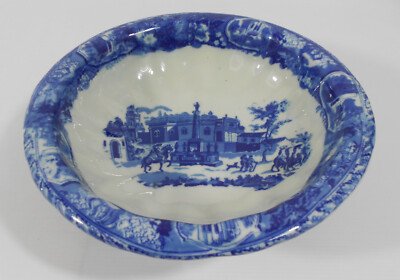 Victoria Ware Ironstone in Flow Blue Transfer Ware Pottery for sale ...