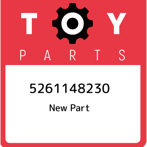 52611-48230 Toyota Absorber FR Bumper 5261148230 Genuine OEM Part for ...