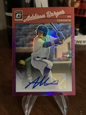Addison Barger Baseball Trading Card Checklist