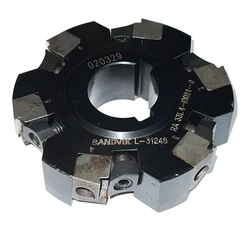 4" SANDVIK RA331.4-10024-0 POSITIVE RAKE SLOTTING CUTTER for sale ...