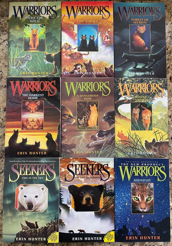 Warriors, Prophecy Begins & Seekers by Erin Hunter - 15 Book Collection ...