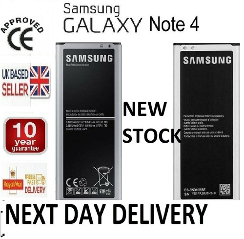 Genuine Replacement Battery For Samsung Galaxy Note 4 Four SM-N910C ...