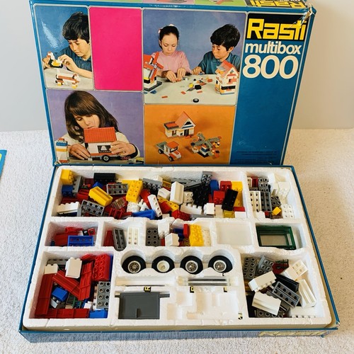Rasti Multibox 800 Toy Building Block Set (Lego) Vintage 80s Irwin ...