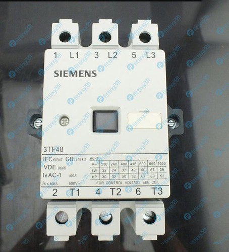 1pcs New Siemens 3TF48 Contactor 24V AC 110V AC 220V AC 380V AC 50/60HZ ...