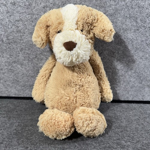 Jellycat Bashful Puppy Tan White Brown Buttercup Honey Plush Medium 12 ...