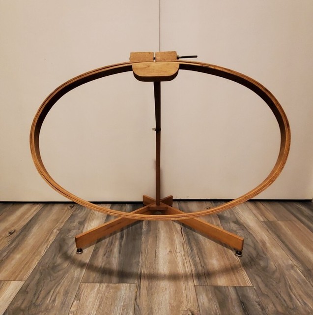 Hinterberg 29 Homestead Quilting Hoop With Floor Stand | Floor Roma