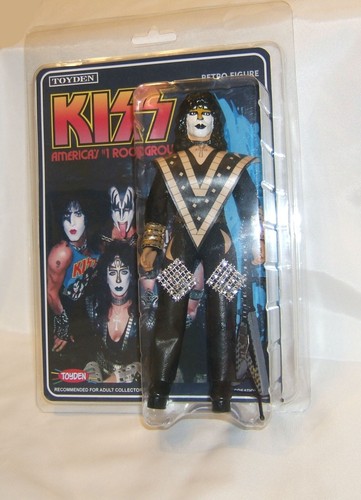 24hr Sale KISS Vinnie Vincent 8" action figure mego custom one of a ...