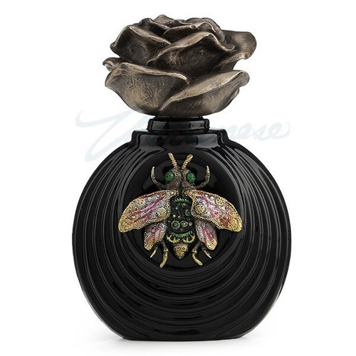 Steampunk Bee Perfume Bottle with Rose Lid #77225A4 | eBay