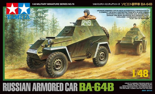 Tamiya TA-32576 1/48 Armored Car BA-64B | eBay