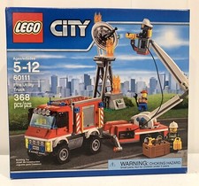 LEGO 60111 Fire Utility Truck Set Parts Inventory and Instructions ...
