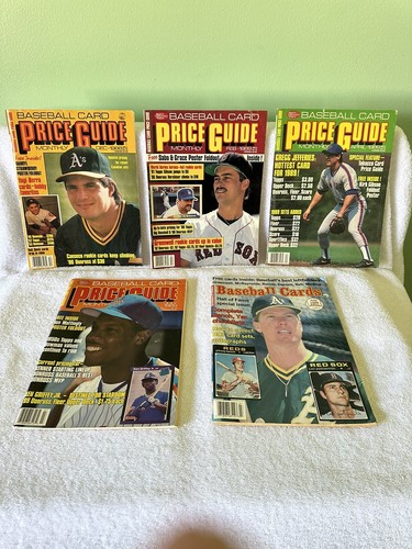 Lot Of (5) Vintage Baseball Card Price Guides | eBay