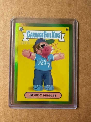 2022 Topps Garbage Pail Kids GPK X MLB Keith Shore GREEN Bobby Witt RC ...