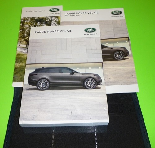 2022 RANGE ROVER VELAR OWNERS MANUAL SET HANDBOOK 22 CASE S HSE R P250 ...