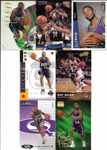 Ray Allen 7 Card Lot with Ex Century NM | eBay