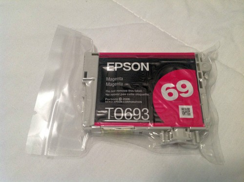 Epson T0693 RED magenta ink jet printer NX300 NX305 NX400 NX415 NX510 ...