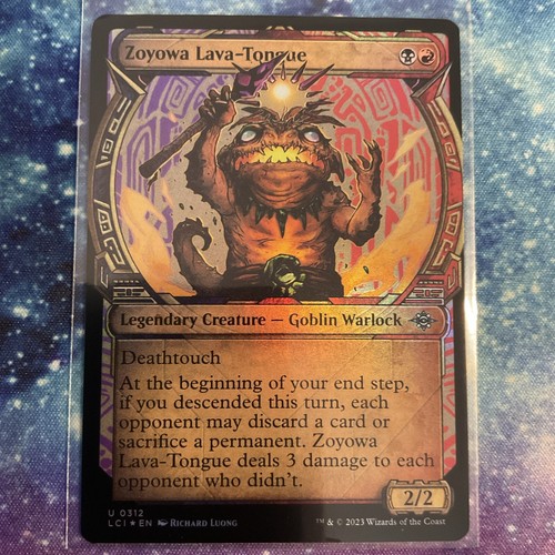 Zoyowa Lava-Tongue (FOIL) x1 - MTG The Lost Caverns of Ixalan LCI #312 ...