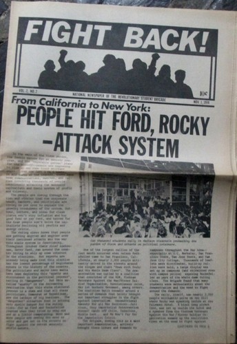 Authors / Fight Back Vol 2 No 2 Nov 1 1974 National Newspaper | eBay
