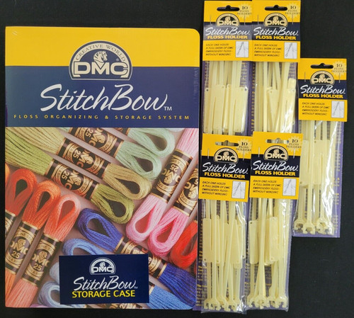 DMC StitchBow Storage Case & 50 Floss Holders 's for sale online | eBay
