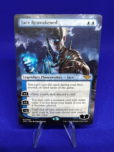 JACE REAWAKENED Borderless - MTG Outlaws of Thunder Junction - Mythic ...