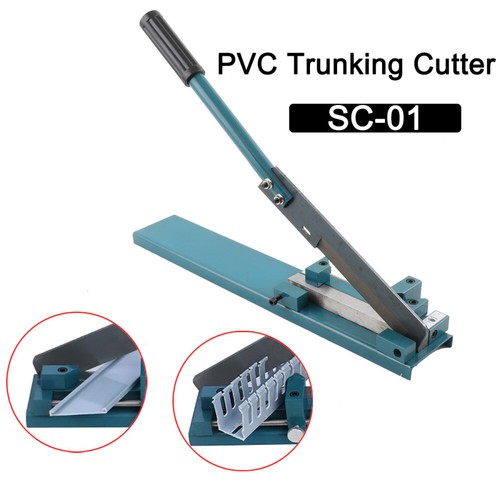 Upgrade PVC Trunking Cutter Manual Plastic Wiring Duct 45° 90° Cutting ...