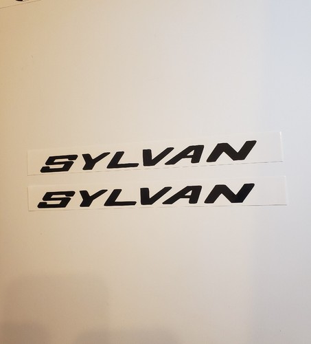 SYLVAN boat Decals Replacement Stickers BLACK 20" Set Of 2 USA BEST | eBay