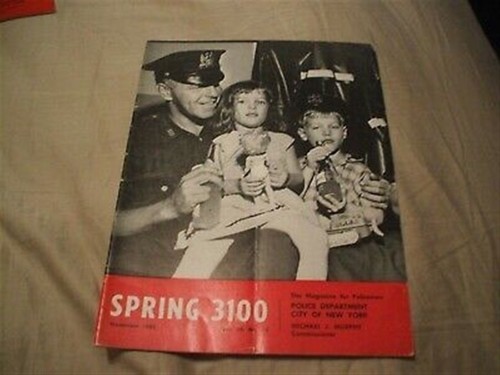 SPRING 3100 NEW YORK POLICE Magazine - November 1963 | eBay