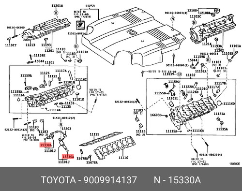 Genuine OE seal ring, 9009914137 for TOYOTA 90099-14137 | eBay