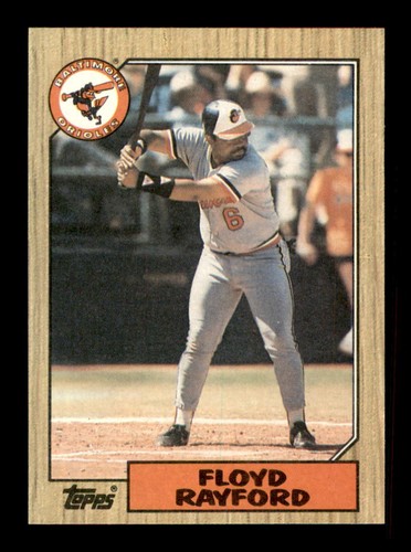 1987 Baseball Topps Floyd Rayford Baltimore Orioles #426 1 | eBay